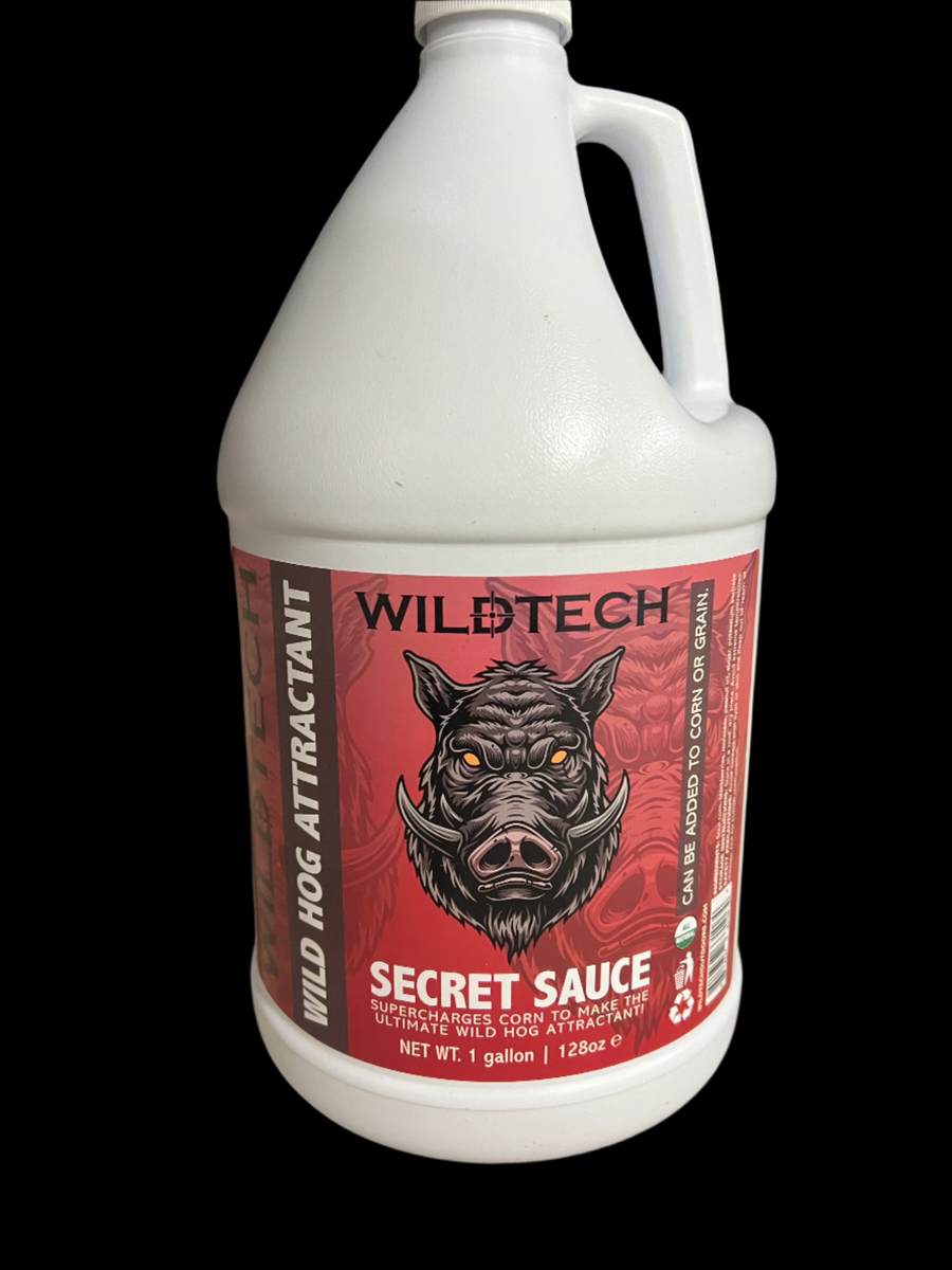 Wildtech Secret Sauce-Liquid Wild Hog Attractant- 1 Gallon – WildTech ...
