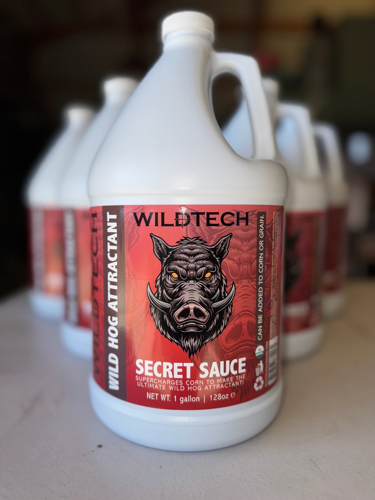 Wildtech Secret Sauce-Liquid Wild Hog Attractant- 1 Gallon – WildTech Outdoors
